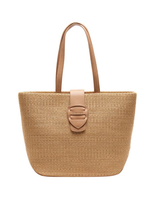 Borsa Shopper Ala01 Blauer da Donna - Beige | Zedstore