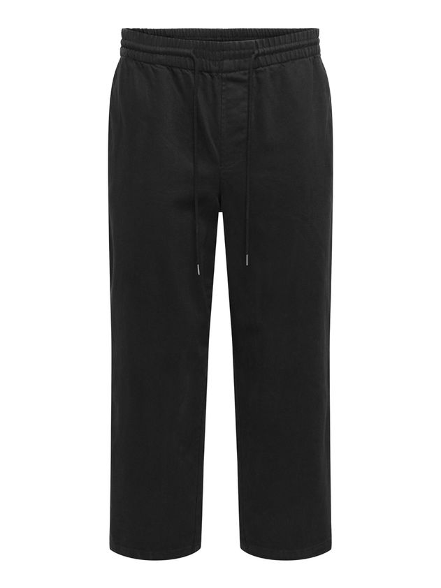 Pantalone Jogger Only e Sons da Uomo - Nero | Zedstore