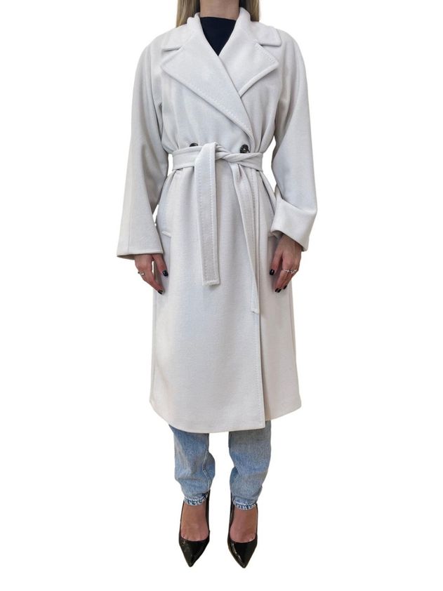 Emme Marella Coat White - Women's | Zedstore